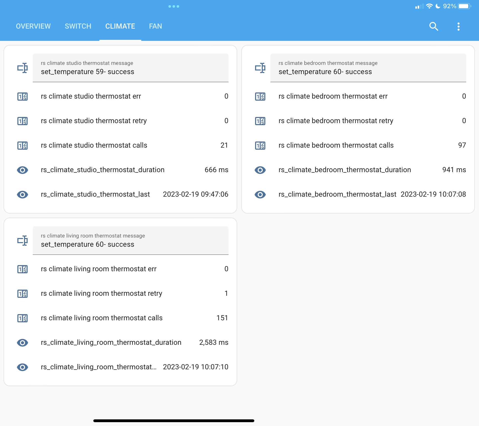 HASS diagnostic performance counters to enable quicker troubleshooting · home-assistant ...