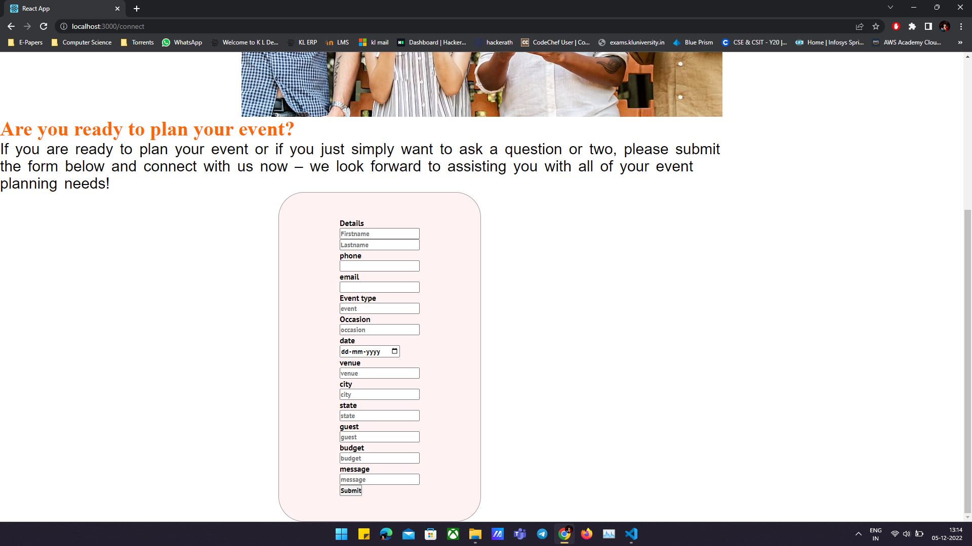 GitHub - 2000030136/Event-Management-System-SDP1-