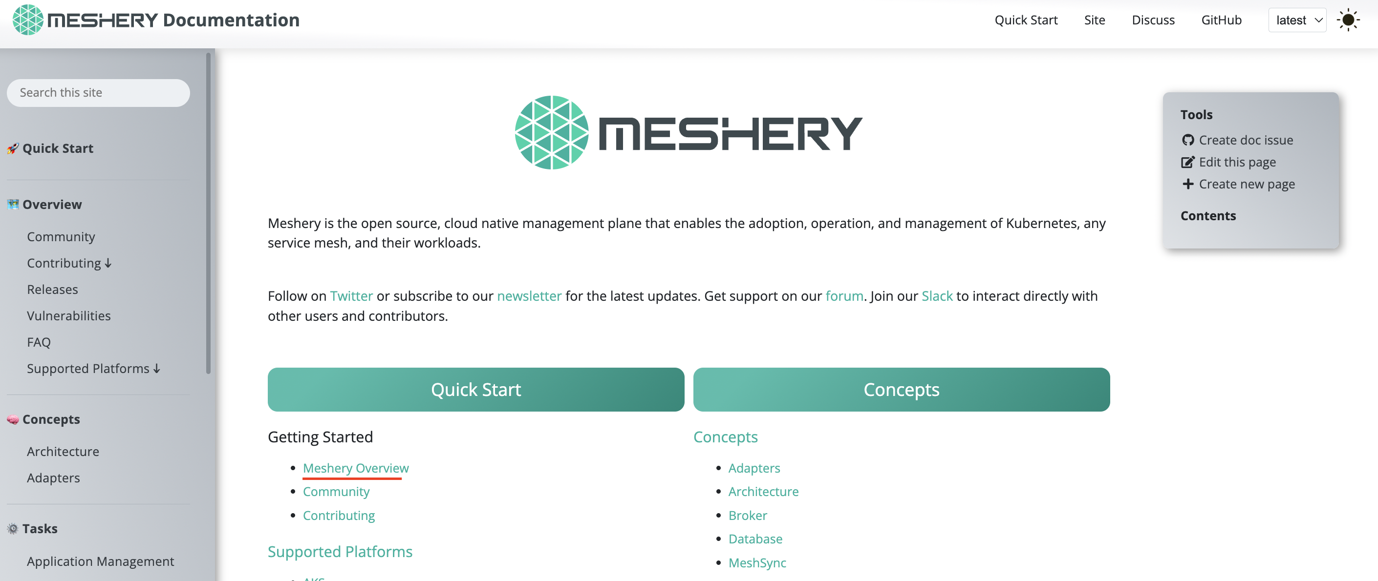[Docs] Replace contents of Meshery Overview · Issue #7591 · meshery/meshery · GitHub
