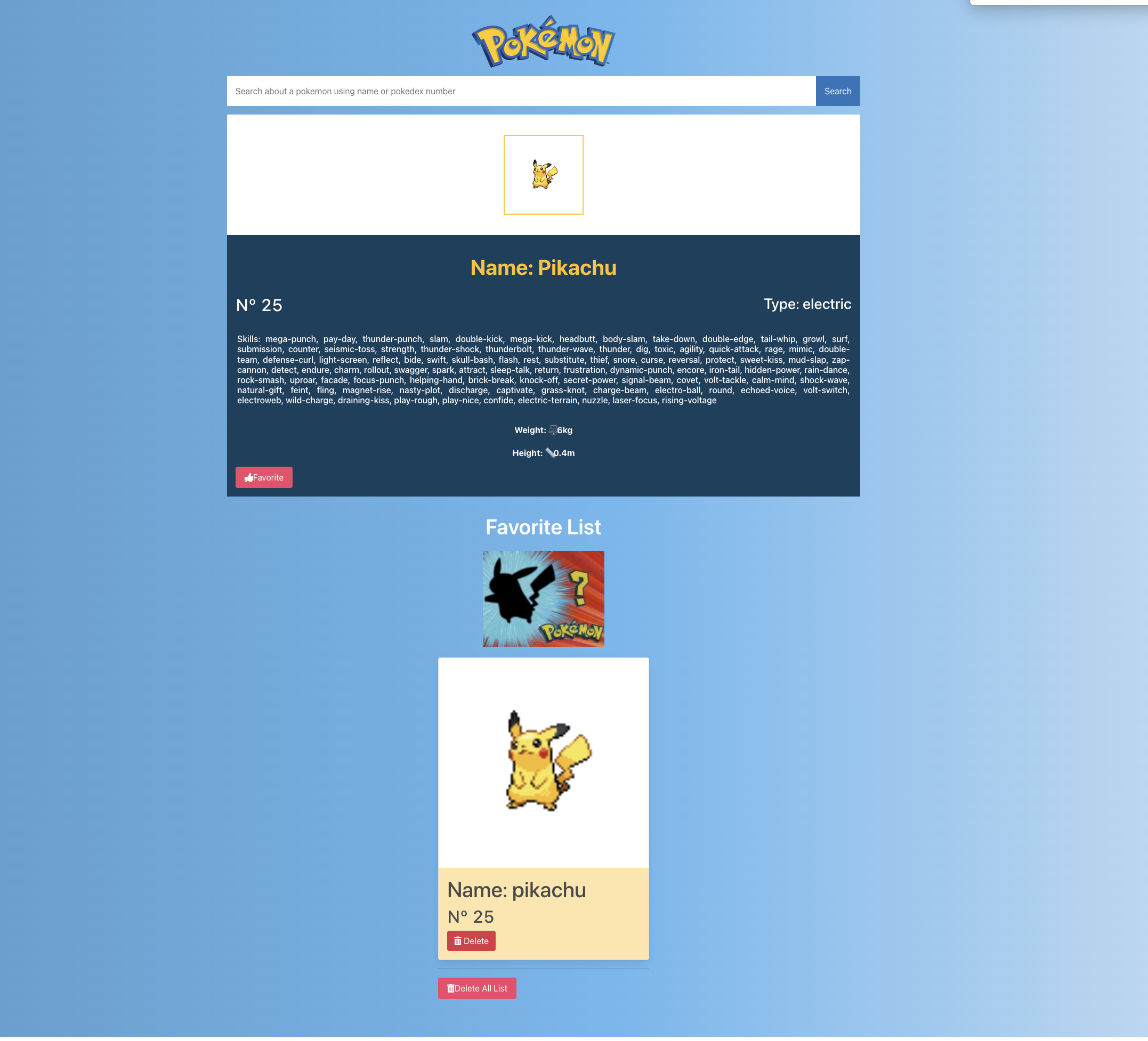 GitHub - Astridp85/Favorite-Pokemon: search for a pokemon, you can ...