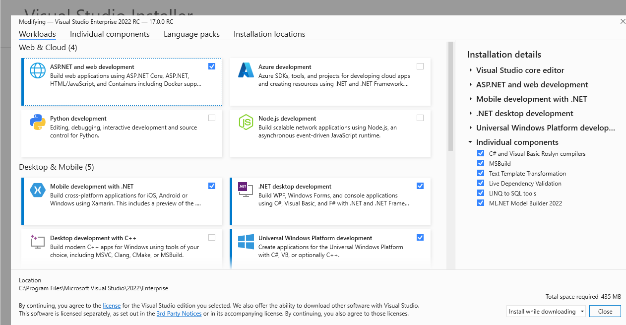 [Bug] Visual Studio 2022 RC - 17.0.0 Cant create MAUI project · Issue #2975 · dotnet/maui · GitHub