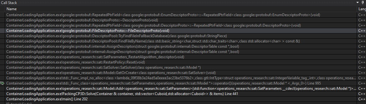 Inconsistent behavior with user-defined domains, presolve, memory allocation · Issue #2322 ...