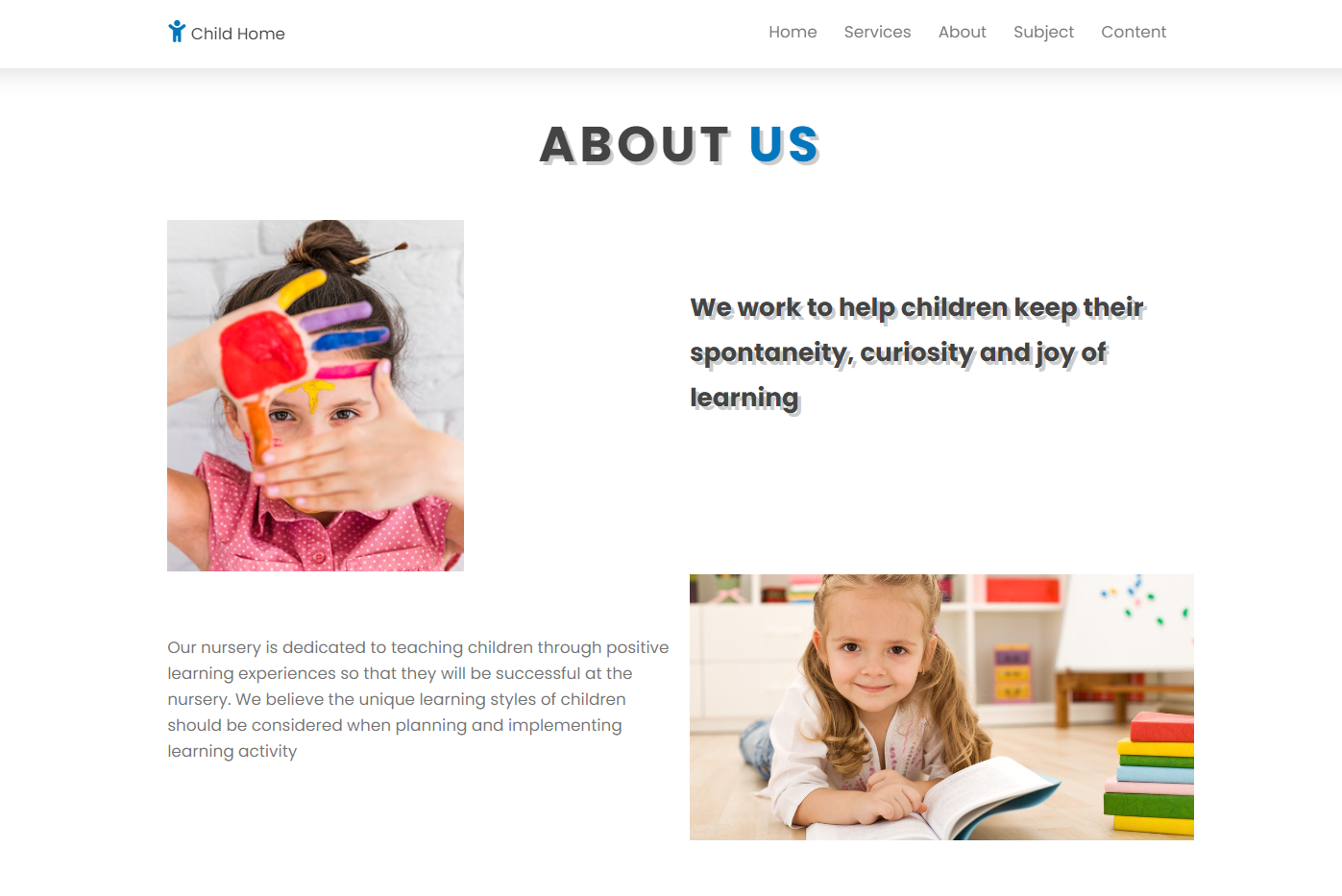 GitHub - nadaayman20/Nursery-for-children-Project