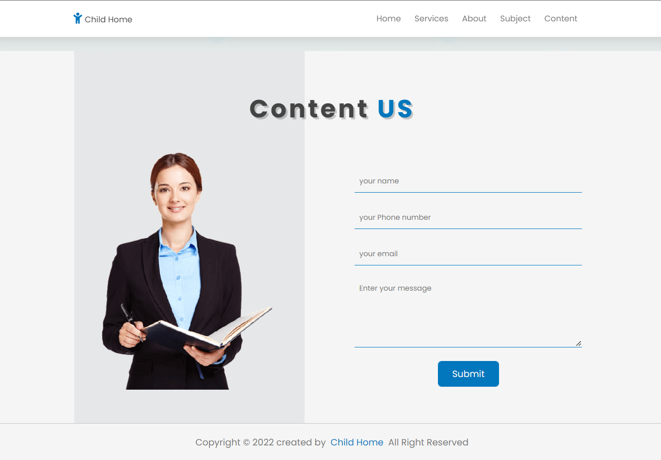 GitHub - nadaayman20/Nursery-for-children-Project