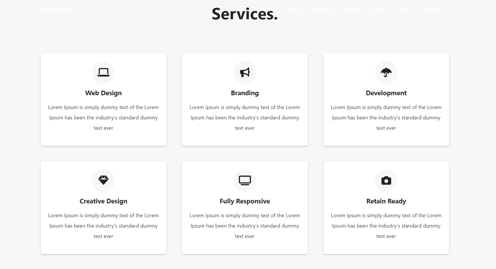 GitHub - nadaayman20/Dnaiels-Website-Template