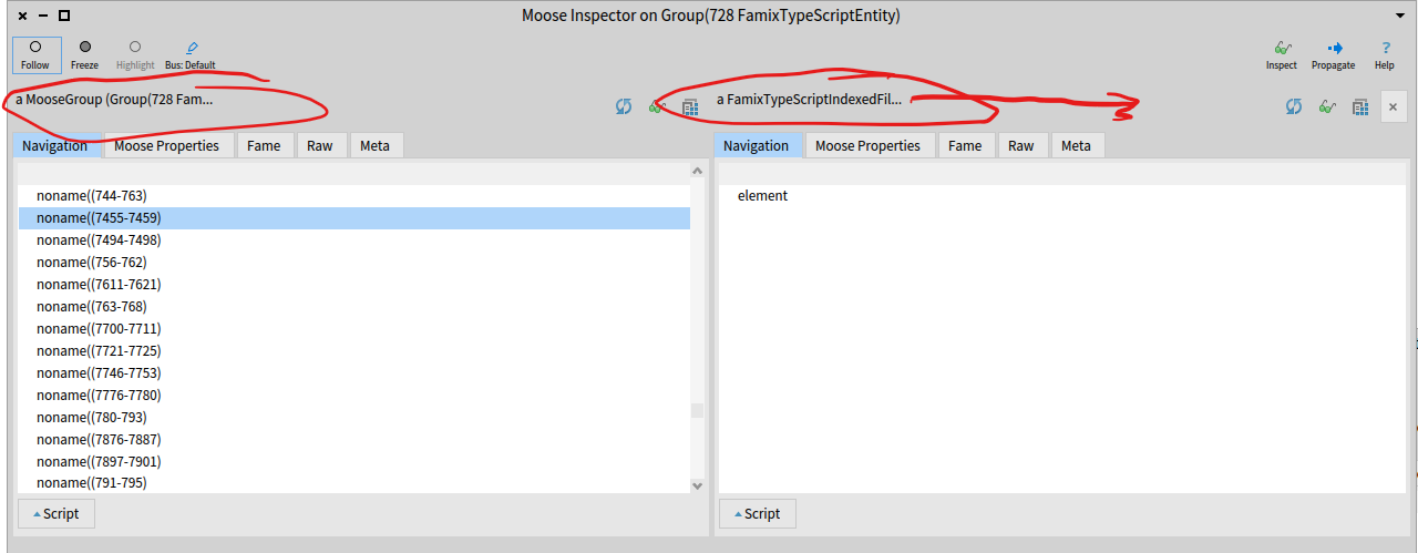 Truncation of information (...) at top of inspector · Issue #674 · moosetechnology/MooseIDE · GitHub