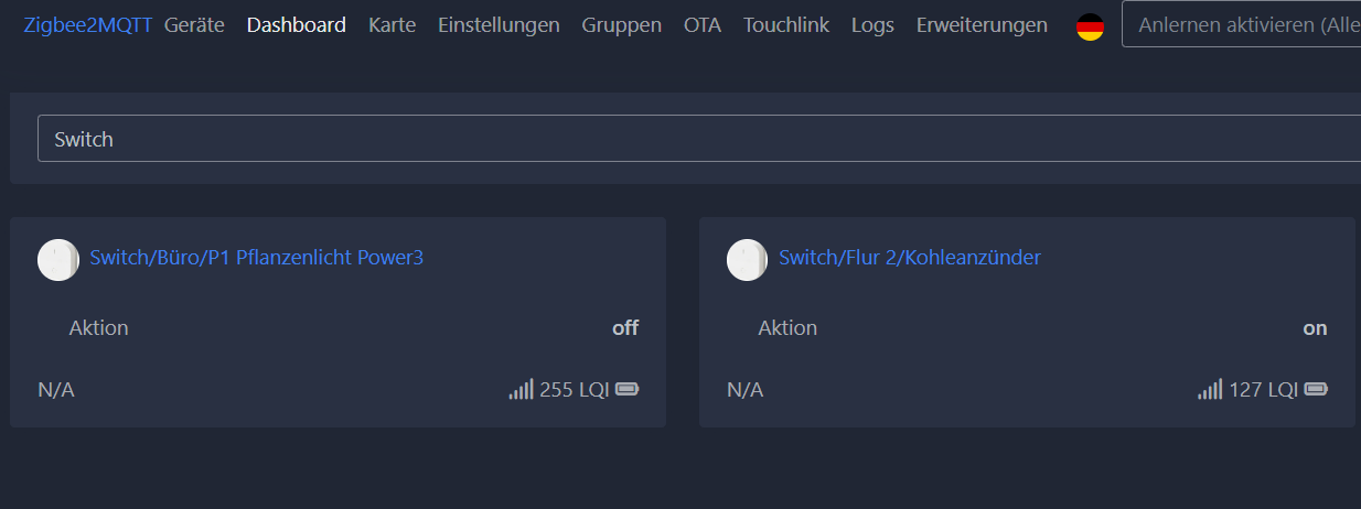 Dashboard not showing all devices · Issue #16165 · Koenkk/zigbee2mqtt · GitHub
