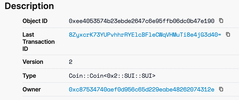 Explorer: Clicking on the type field should go to struct definition · Issue #2126 · MystenLabs ...