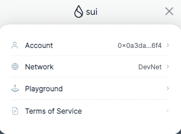 Wallet-ext: Show version number for the wallet · Issue #3723 · MystenLabs/sui · GitHub