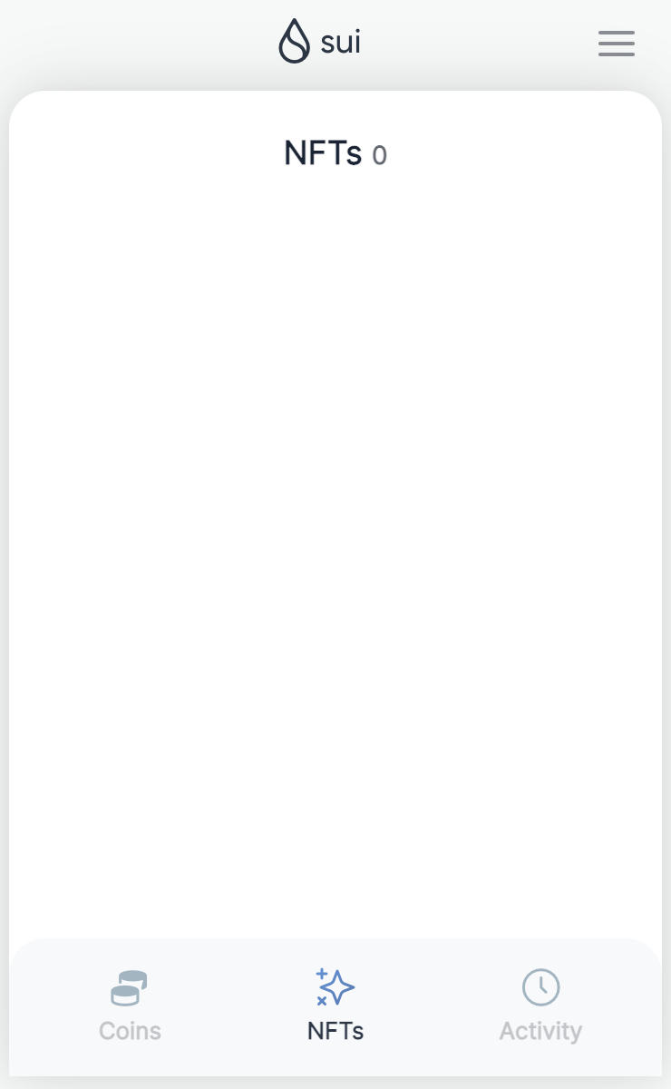 wallet-ext: Design for empty wallet · Issue #3951 · MystenLabs/sui · GitHub