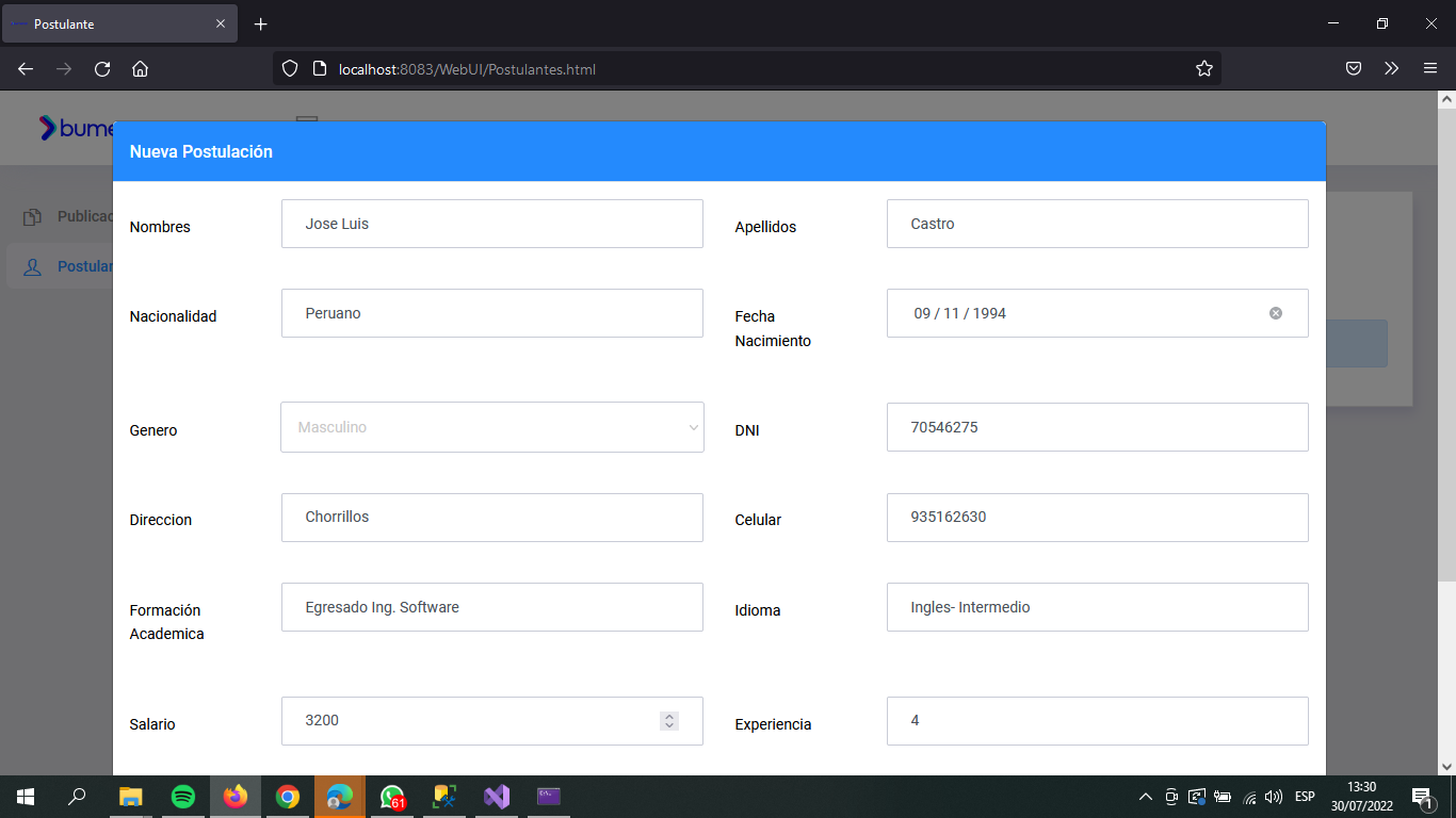 GitHub - JoseCastro94/Bumeran: C# | .NET CORE | SQL SERVER | API REST ...