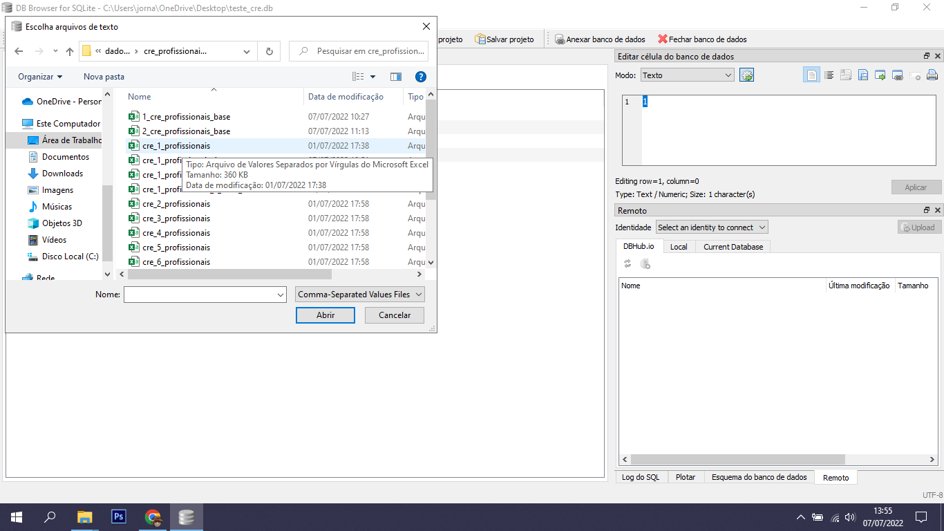 Tabela não abre todas as linhas · sqlitebrowser sqlitebrowser · Discussion #3091 · GitHub