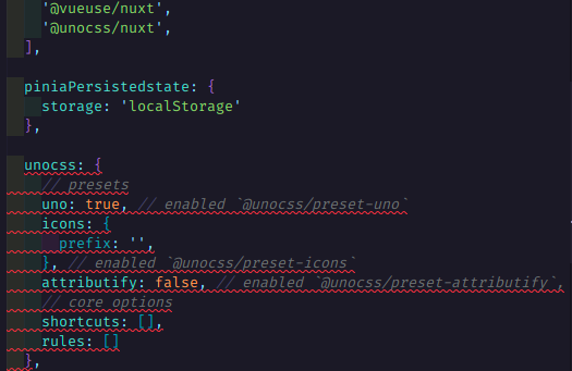 How to fix UNOCSS config is not a known property in Nuxt 3 config · Issue #2383 · unocss/unocss ...