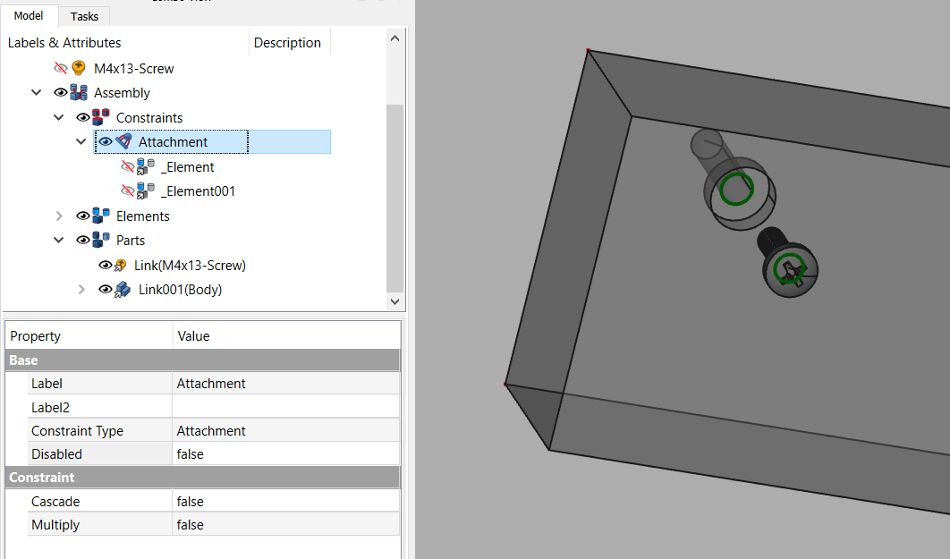 Assembly 3 - Attachment Tool doesn't seem to work anymore · Issue #1055 · realthunder/FreeCAD ...