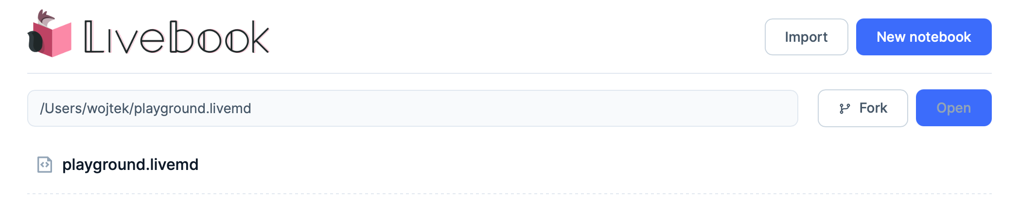 Clicking on *.livemd file in file browser should open the notebook · Issue #353 · livebook-dev ...