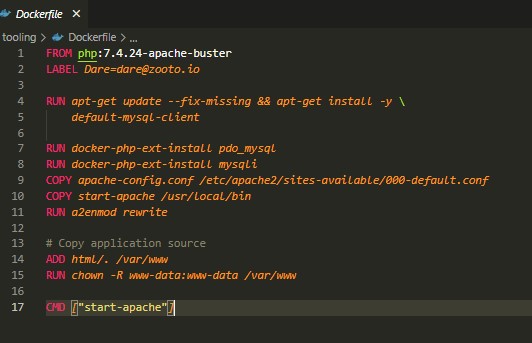 GitHub - TheCountt/tooling-docker: Docker Containers
