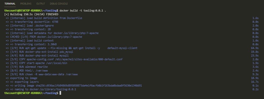 GitHub - TheCountt/tooling-docker: Docker Containers