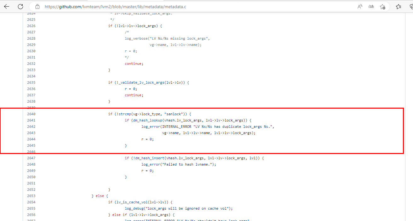 Lvcreate · Issue 100 · Lvmteam Lvm2 · Github