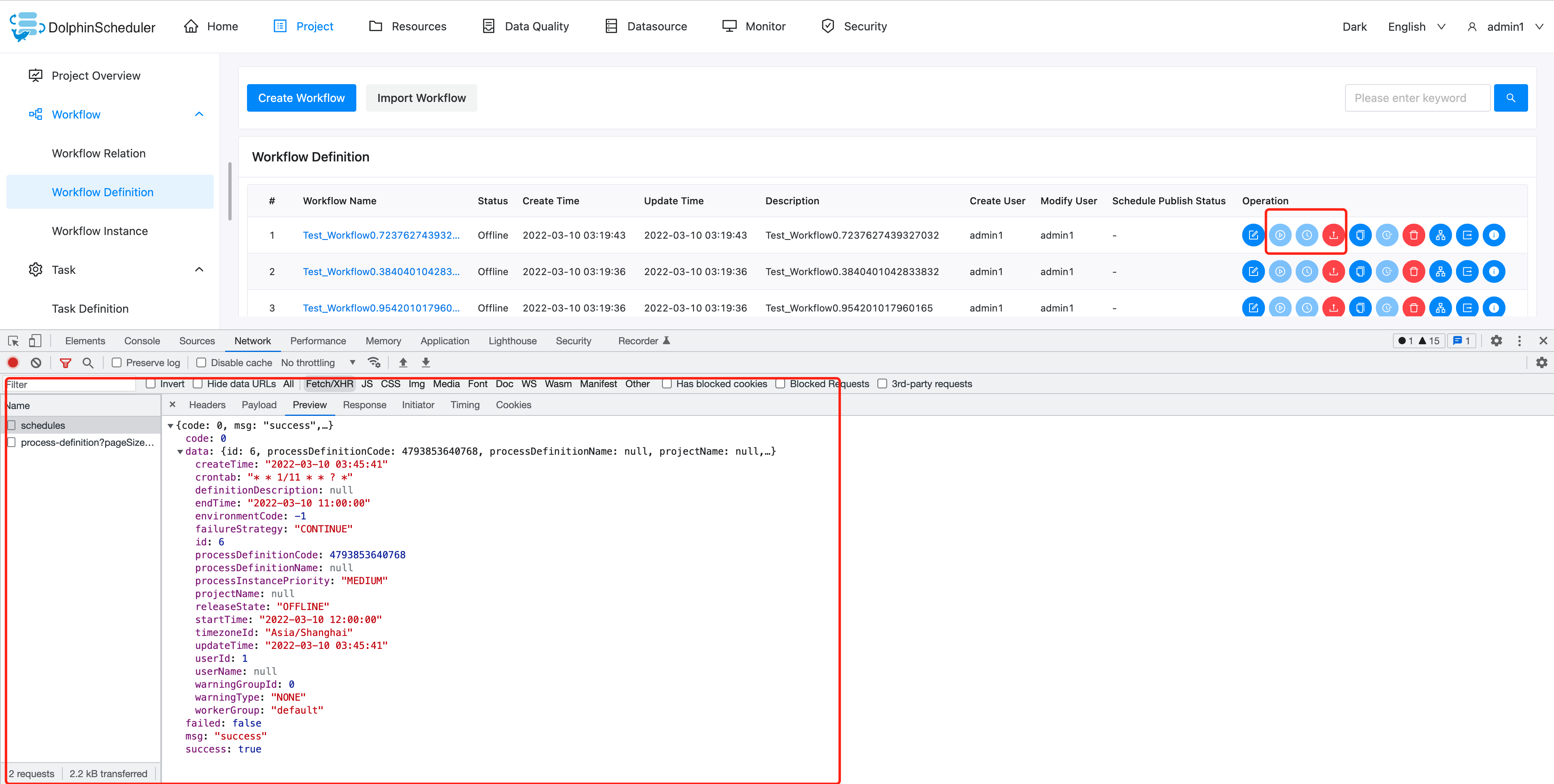 [Bug-RD][UI Next][V1.0.0-Alpha] Setting timed running will cause workflow to go offline · Issue ...