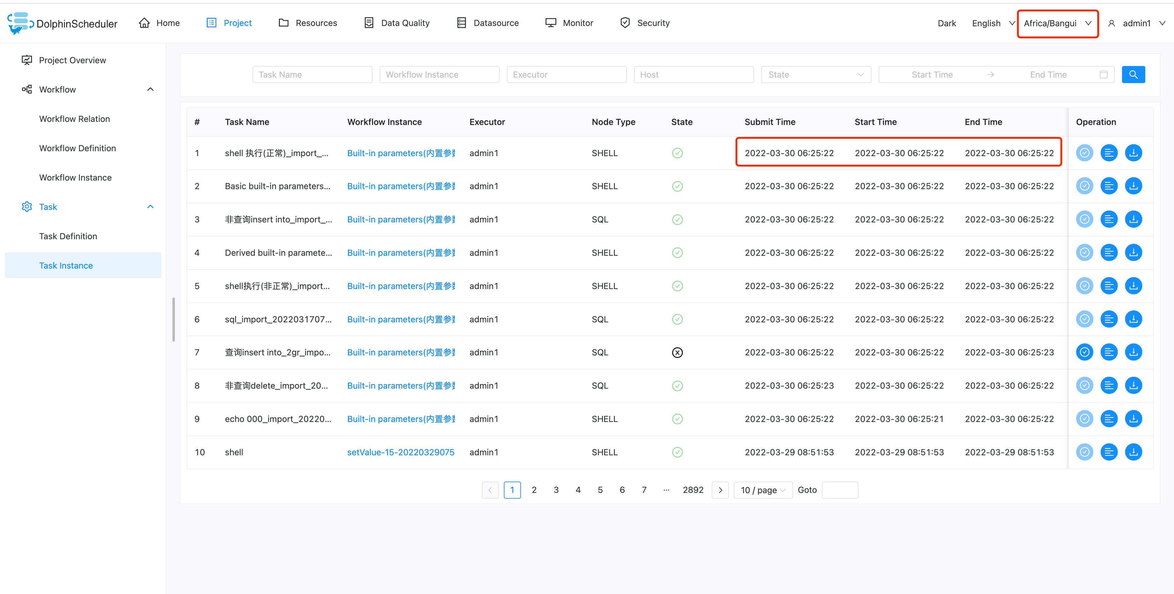 [Bug-RD][UI Next][V1.0.0-Alpha]the time zone in the log is displayed incorrectly. One hour ahead ...