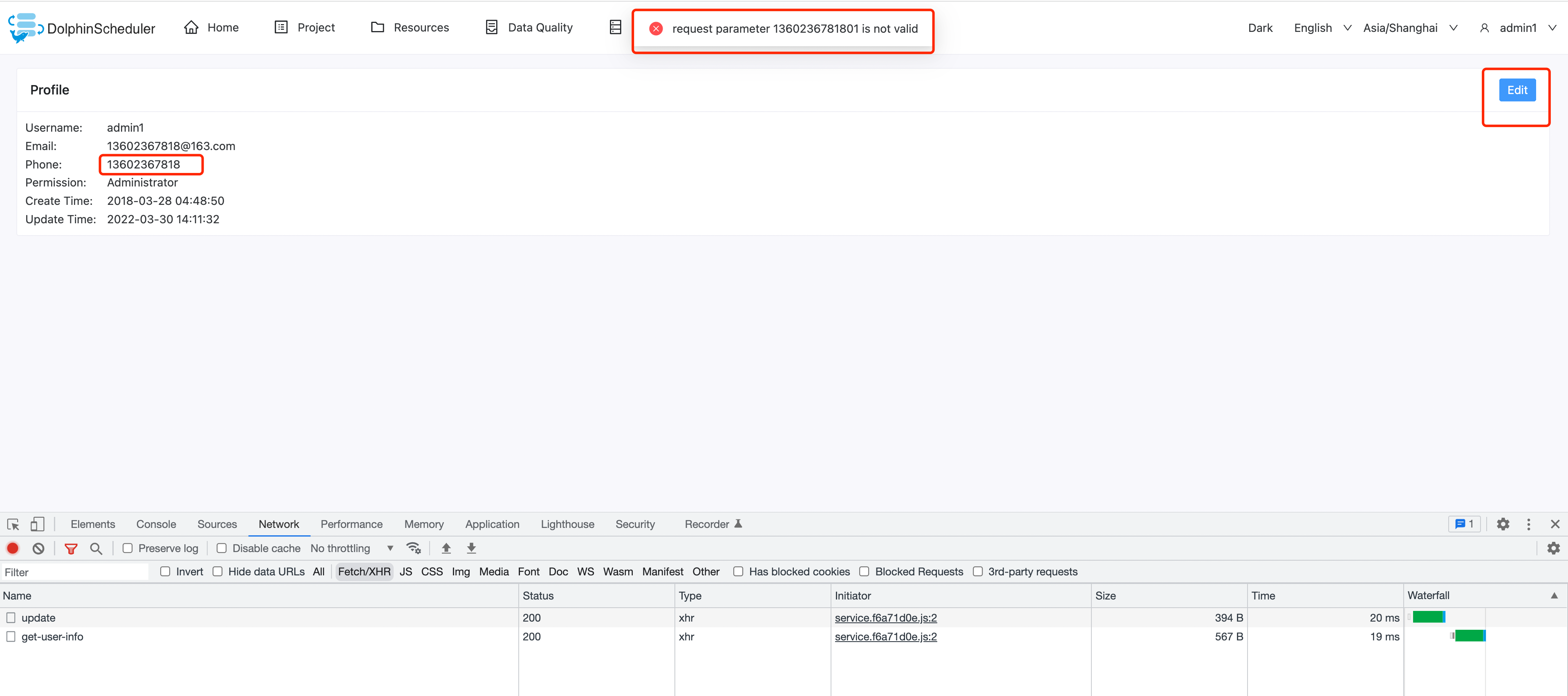[Bug-FE][UI Next][V1.0.0-Alpha]personal information did not return to edit the previous state ...