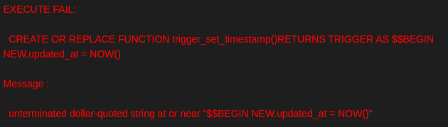[BUG] run sql doesn't understand $$ strings in postgres · Issue #235 · cweijan/vscode-database ...