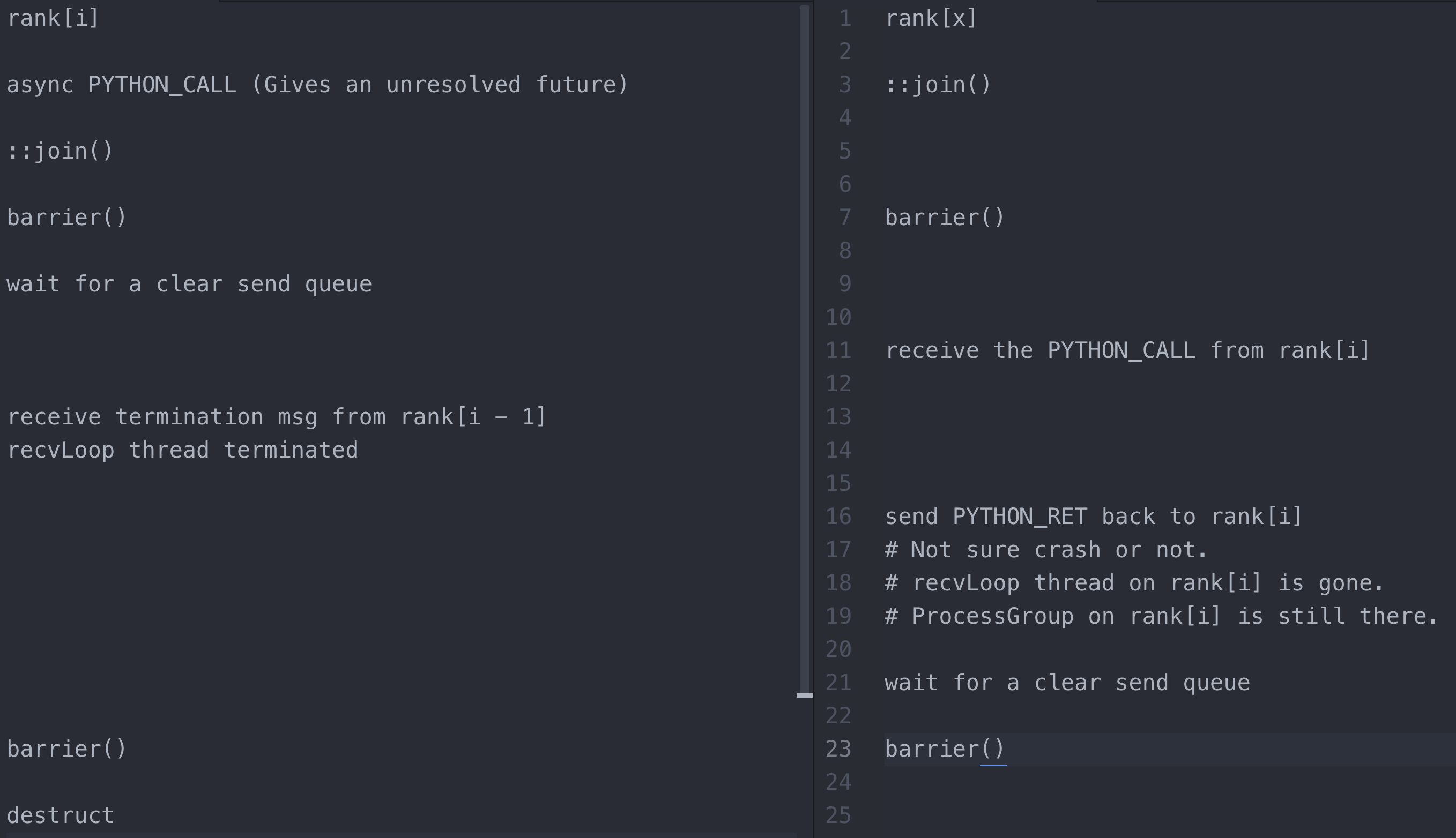 [torch.distributed][RPC] An RPC callee could crash on `RpcAgent::join()`, if the caller ...
