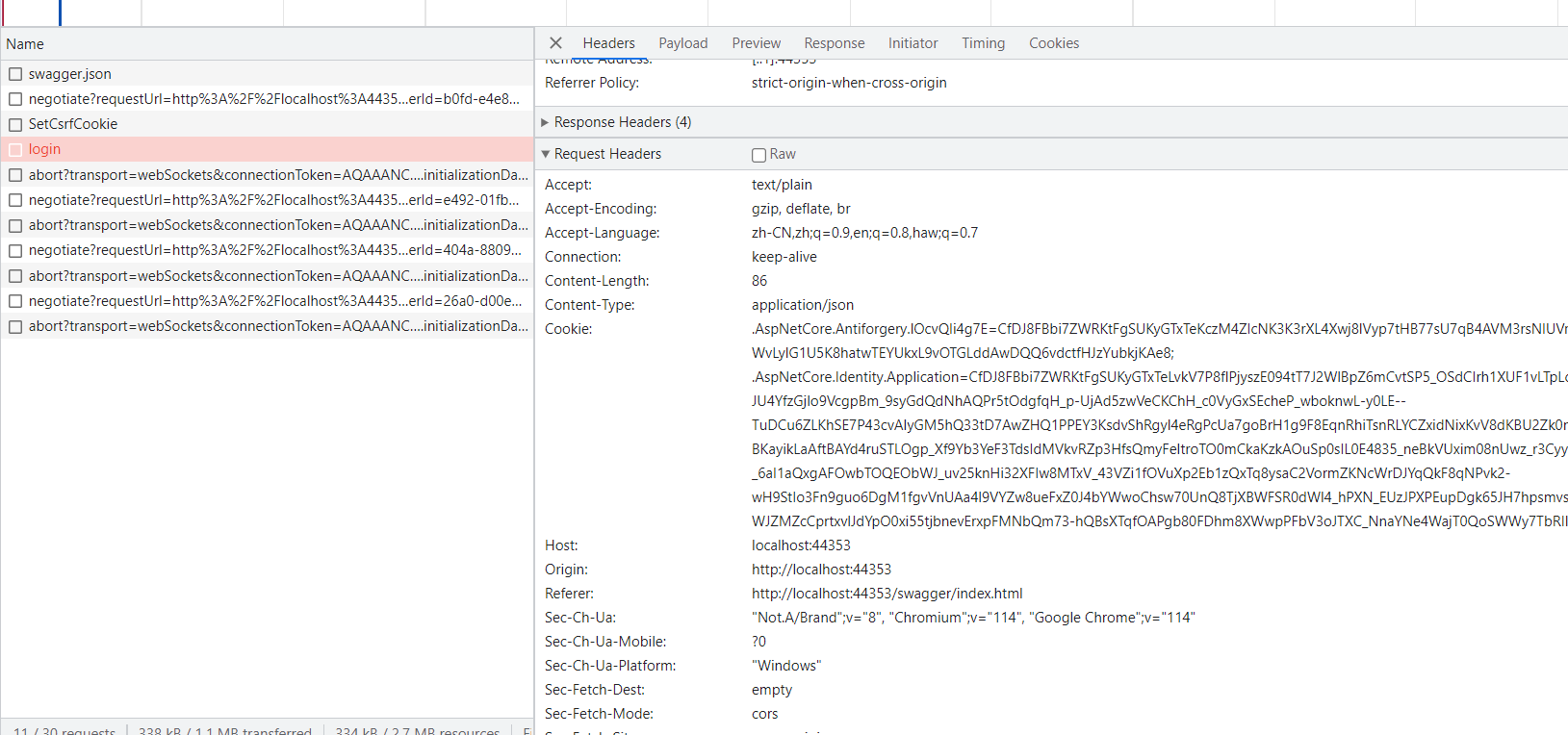 post error in swagger when use http mode · Issue #17076 · abpframework/abp · GitHub