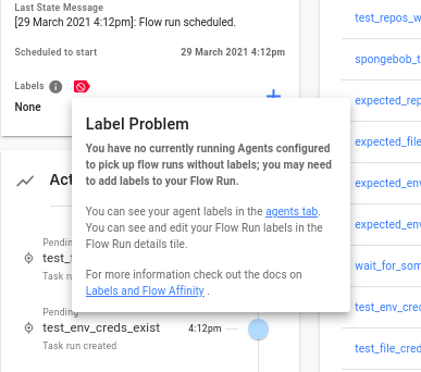 Prefect Cloud: `prefect run flow` creates a flow run with no labels ...