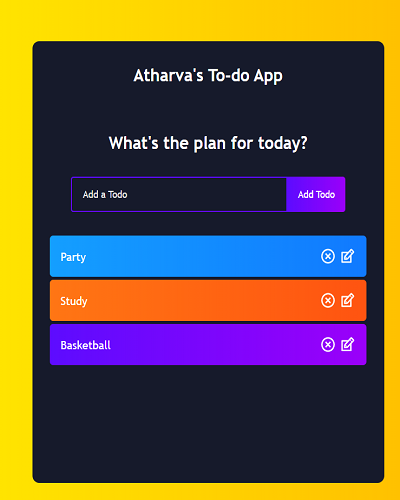 GitHub - atharva0300/todo: Todo Application using reactjs