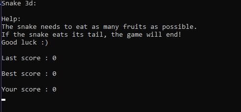GitHub - legiond3d/Snake-3D: Игра змейка, реализованная с помощью C++ и OpenGL