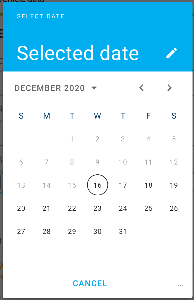 MaterialDatePicker OK button is not fully visible (3 dots) · Issue #1346 · material-components ...