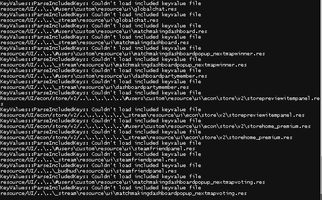 my console is flooded with hud load errors · Issue #517 · mastercomfig/mastercomfig · GitHub