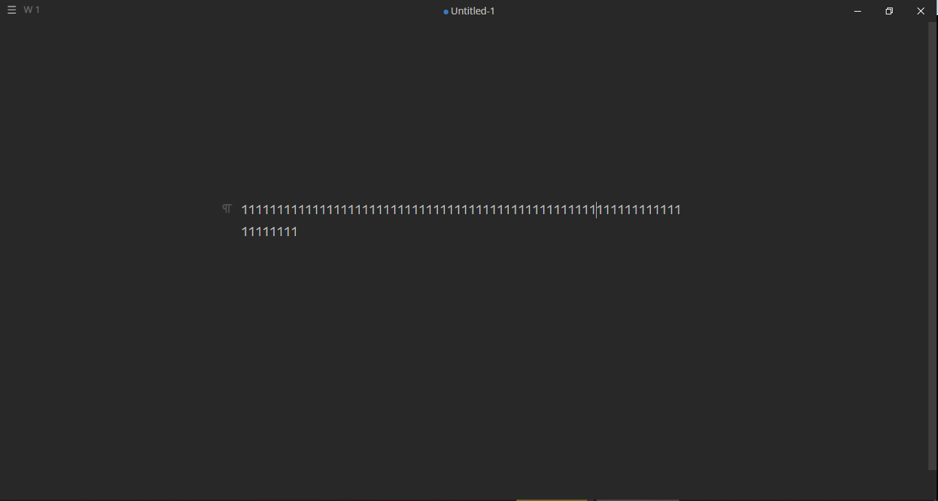 The page scrolls when the cursor is positioned at the beginning of the line in typewiter mode ...