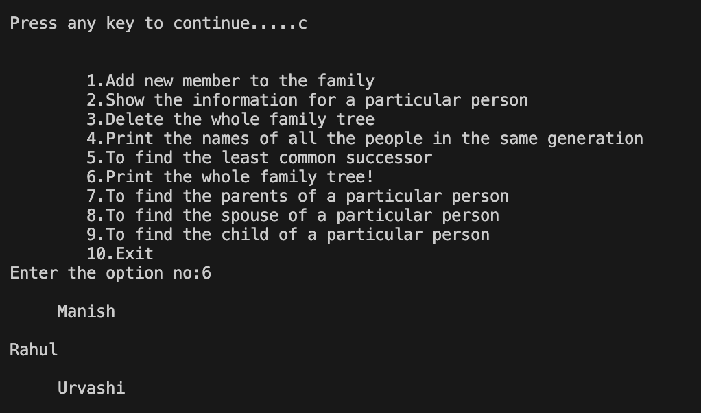 GitHub - rahuljauhari3/Family-Tree-Management-System
