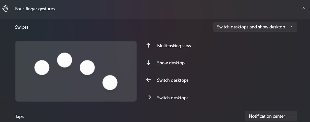 Problem with Touchpad Gestures, Alt Tab Switcher · Issue #1956 · valinet/ExplorerPatcher · GitHub