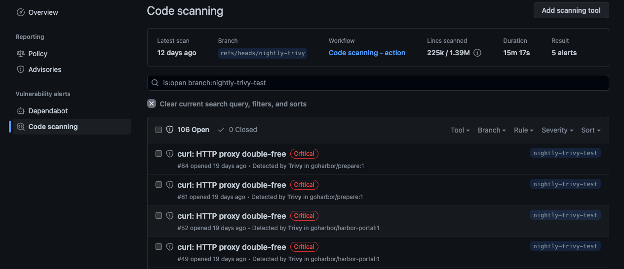 Security Scanning For Etcd Container Images Using Trivy · Issue 14908 · Etcd Ioetcd · Github 
