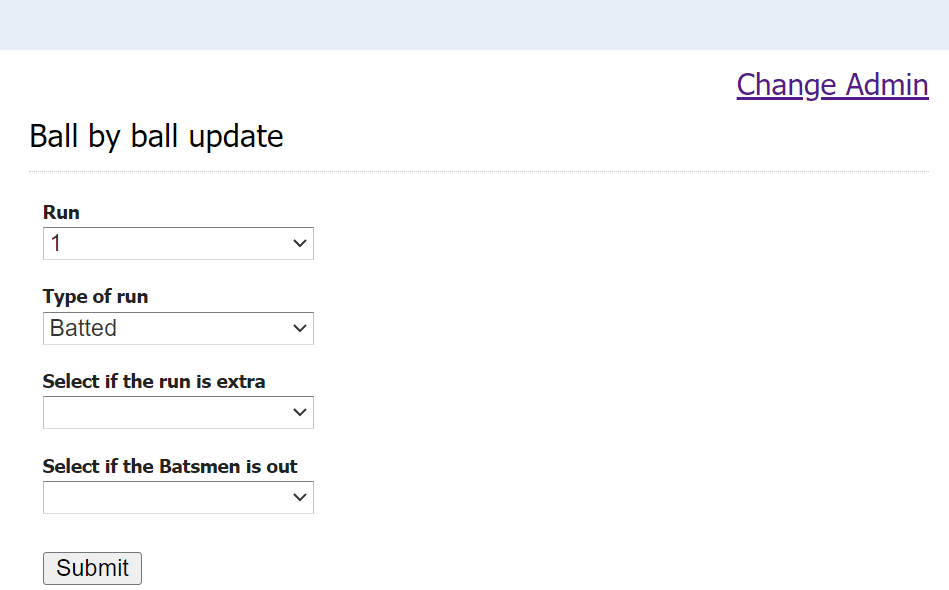 GitHub - GCPremierLeauge/Cricket-Live-Score-Management