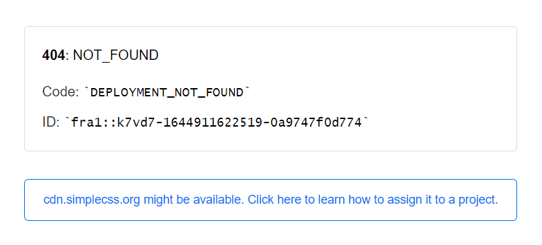 Demo site broken · Issue #66 · kevquirk/simple.css · GitHub