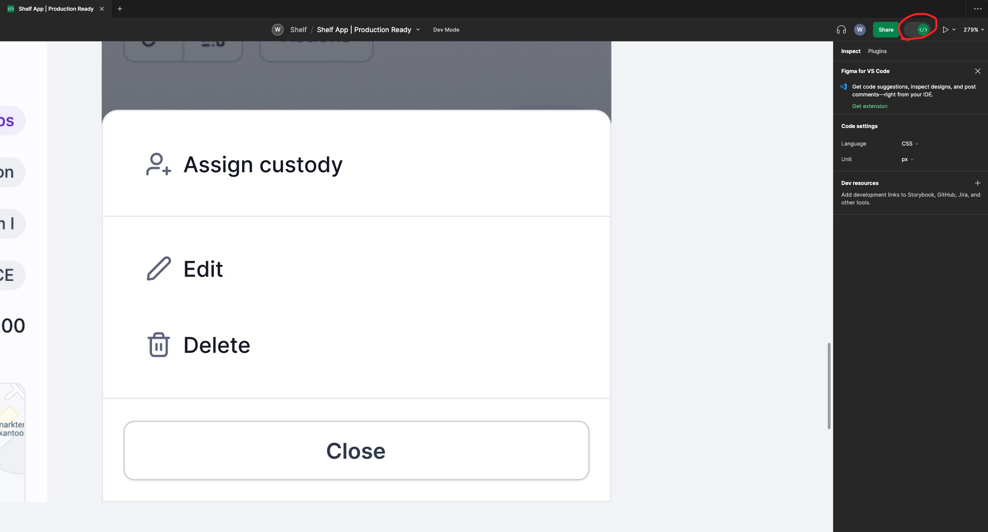 [Improvement request]: Adjustments to 'Actions' dropdown on mobile · Issue #378 · Shelf-nu/shelf ...