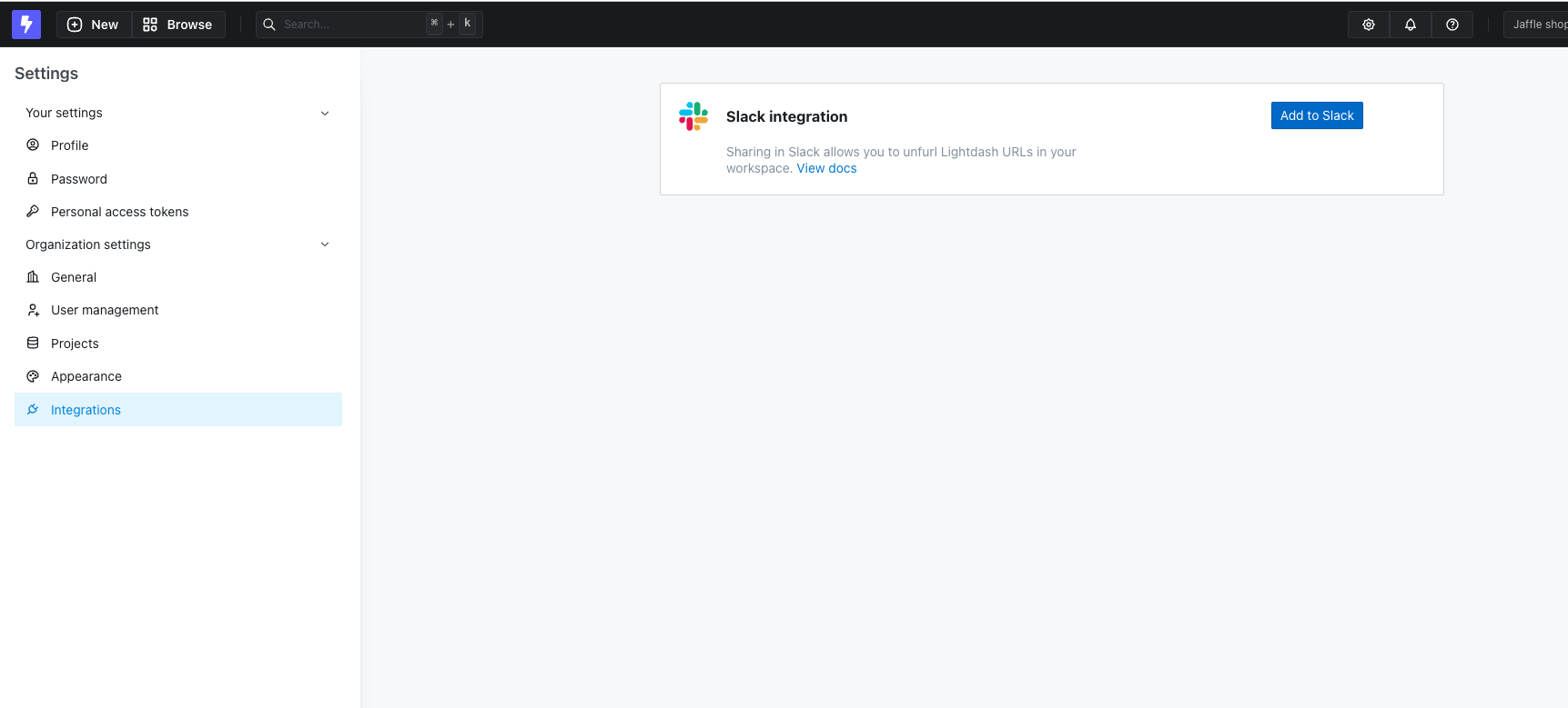 Migrate `Settings > Org settings > Integrations` from Blueprint to Mantine · Issue #5400 ...