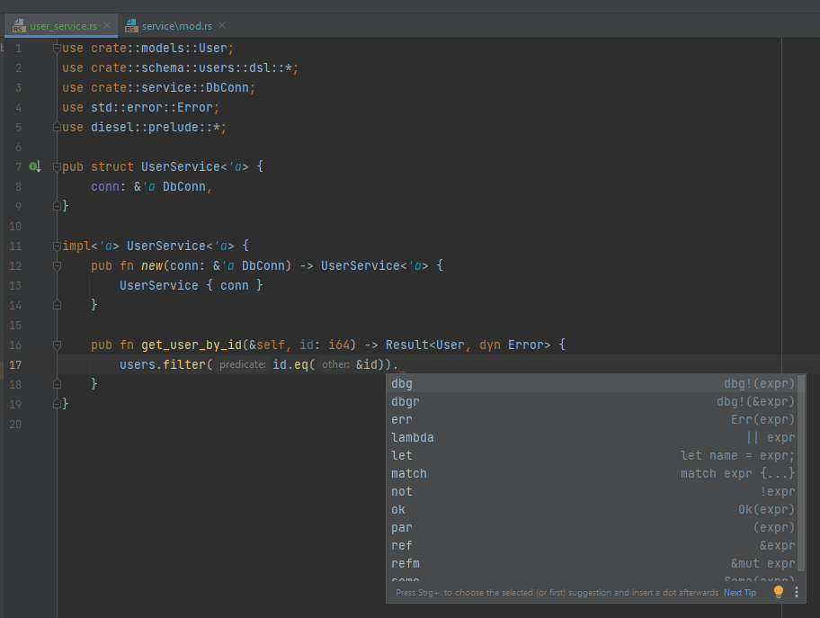 Code Completion Does Not Work · Issue 7190 · Intellij Rustintellij