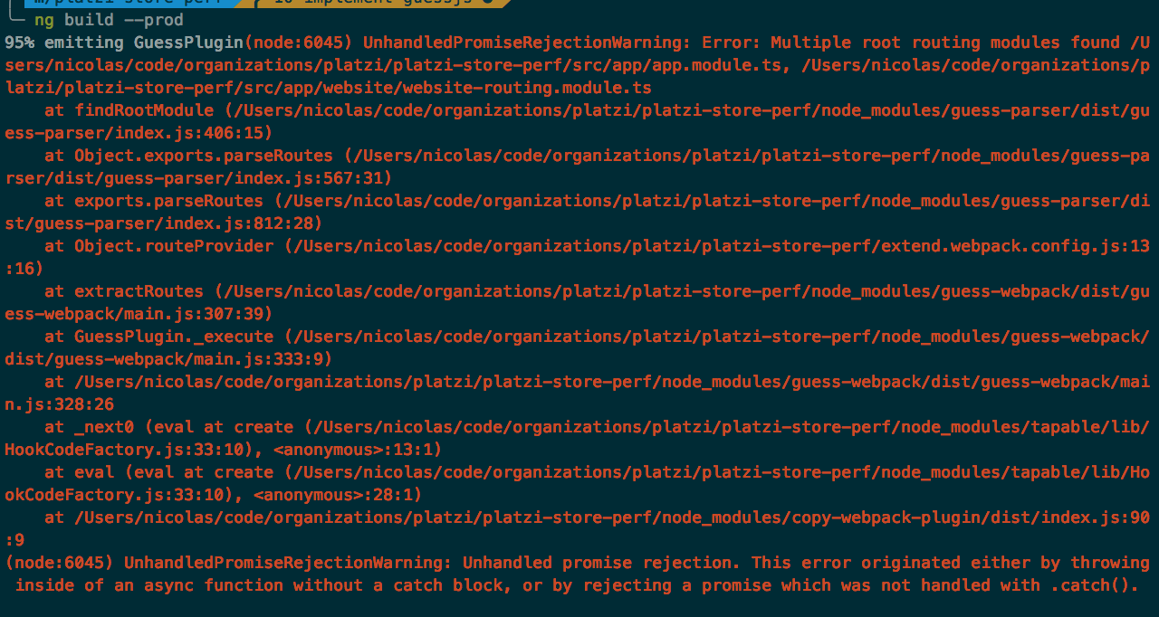 Angular Routing Modules Error On Build · Issue 199 · Guess Jsguess · Github 4116
