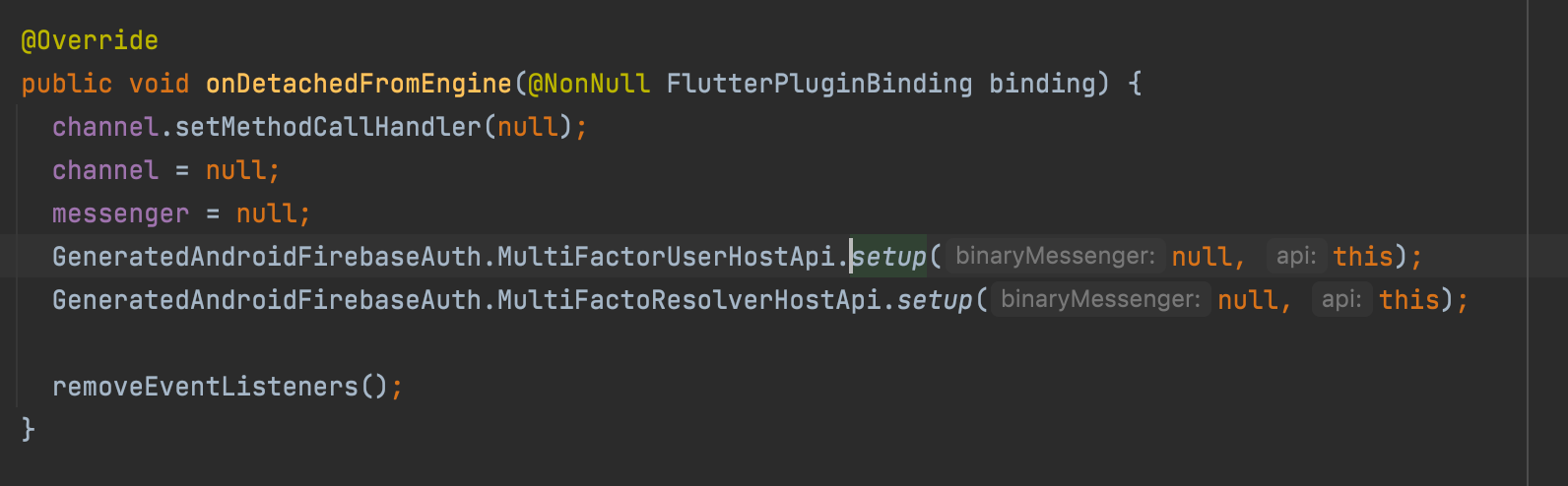 🐛 [firebase_auth] When closing Android app with physical back button ...