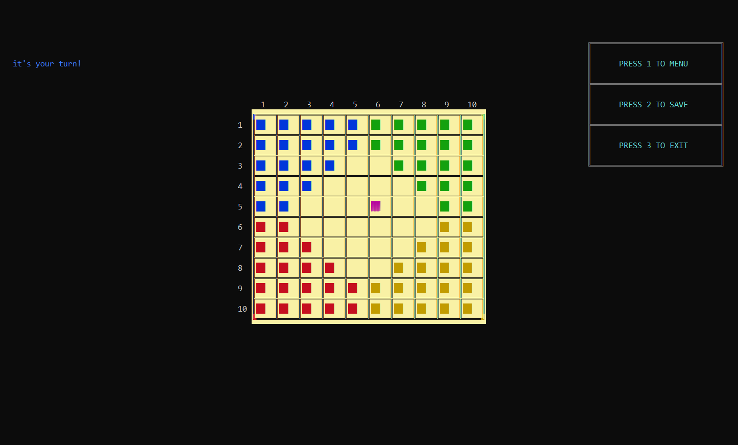 GitHub - helia-ghahraman/Halma-Game: Final Project of the first ...