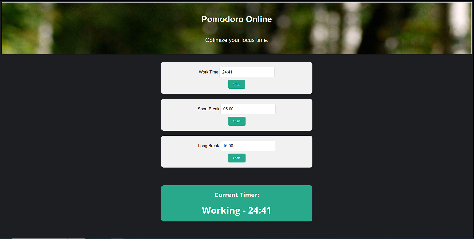 GitHub - Perusso/senac-pomodoro