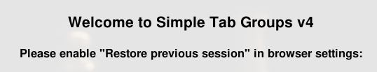 Welcome to Simple Tab Groups v4 · Issue #436 · Drive4ik/simple-tab-groups · GitHub