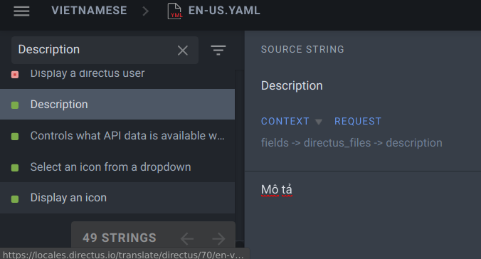 Missing entries on Crowdin · Issue #3686 · directus/directus · GitHub