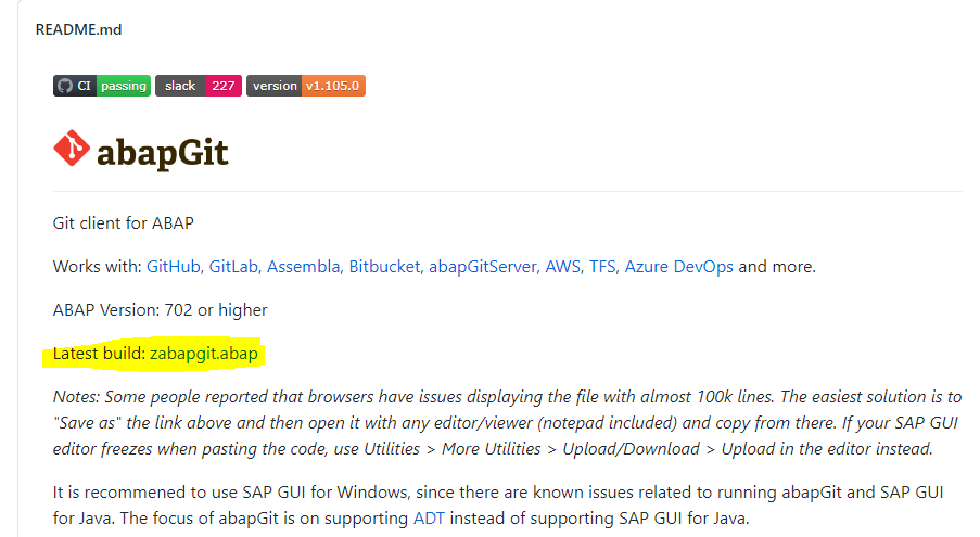 ABAP SDK For Azure installation with 750 version · Issue #89 · microsoft/ABAP-SDK-for-Azure · GitHub