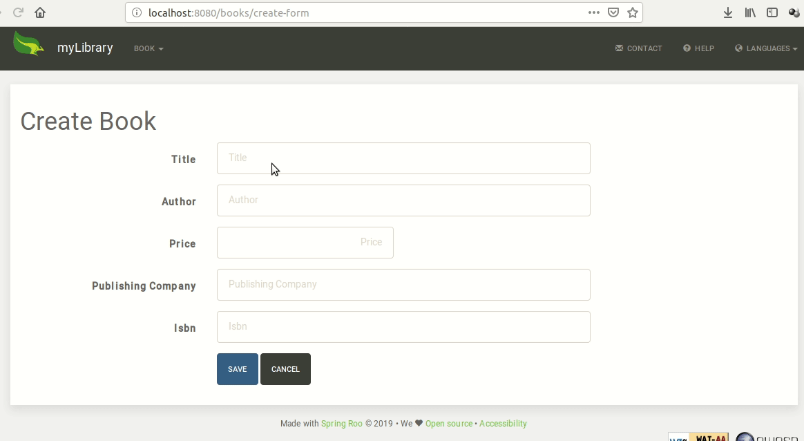 GitHub - sartorileonardo/myLibrary-Spring-Roo: This is one spring roo ...